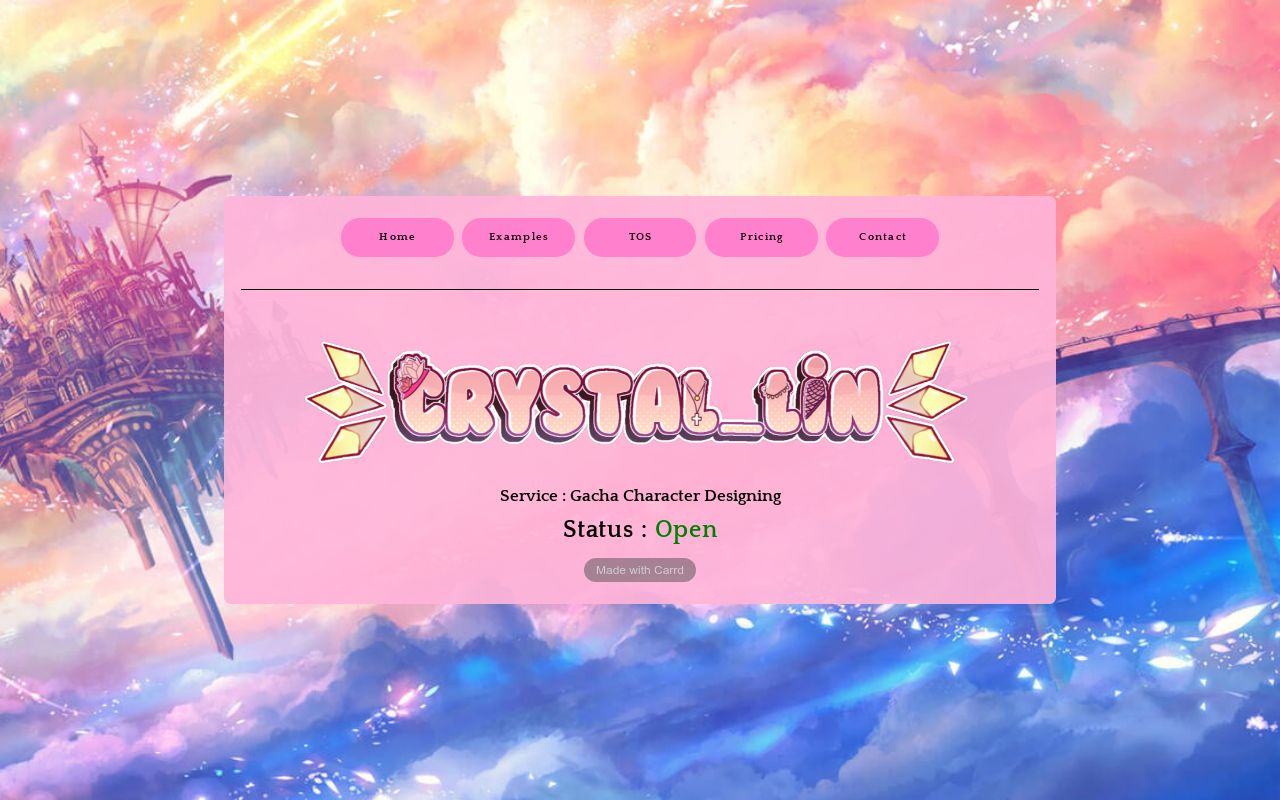 Crystal_Lin : Character Designing